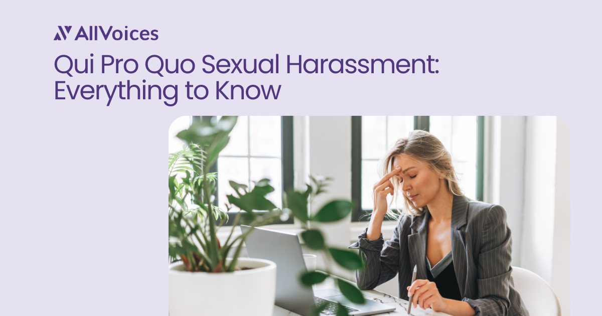 Quid Pro Quo Harassment: Everything To Know | AllVoices
